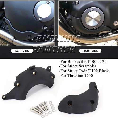 Side Engine Case Guard Protector Slider Kit For Triumph Thruxton RS ...