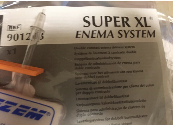 Super XL Enema System 901203 With Cuff Inflator | eBay