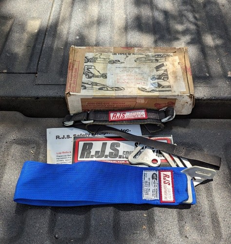 Vintage Race Harness Seat Belt RJS Arm Restraint Safety 1991 Sprint Mod ...
