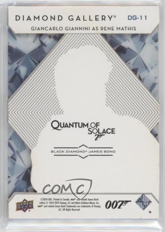 2025 James Bond Black Diamond Gallery Giancarlo Giannini as Rene Mathis ...