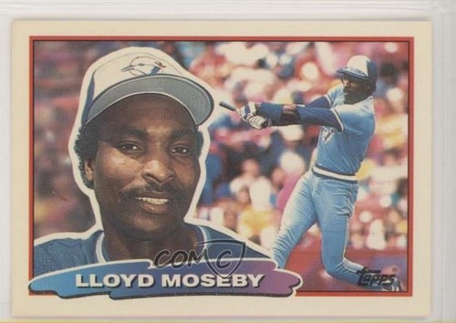 1988 Topps Big Lloyd Moseby (B* on Back) #113 | eBay