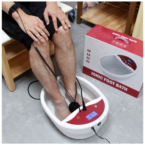 Ionic Detox Cleanse Machine with Foot Bath Spa Tub Remove Toxin Upgrade ...