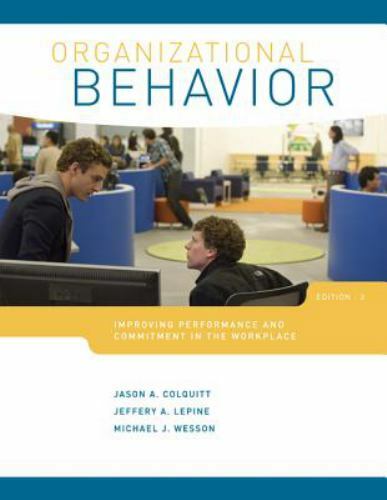 Organizational Behavior: Improving Per- 9780078029356, Jason Colquitt ...