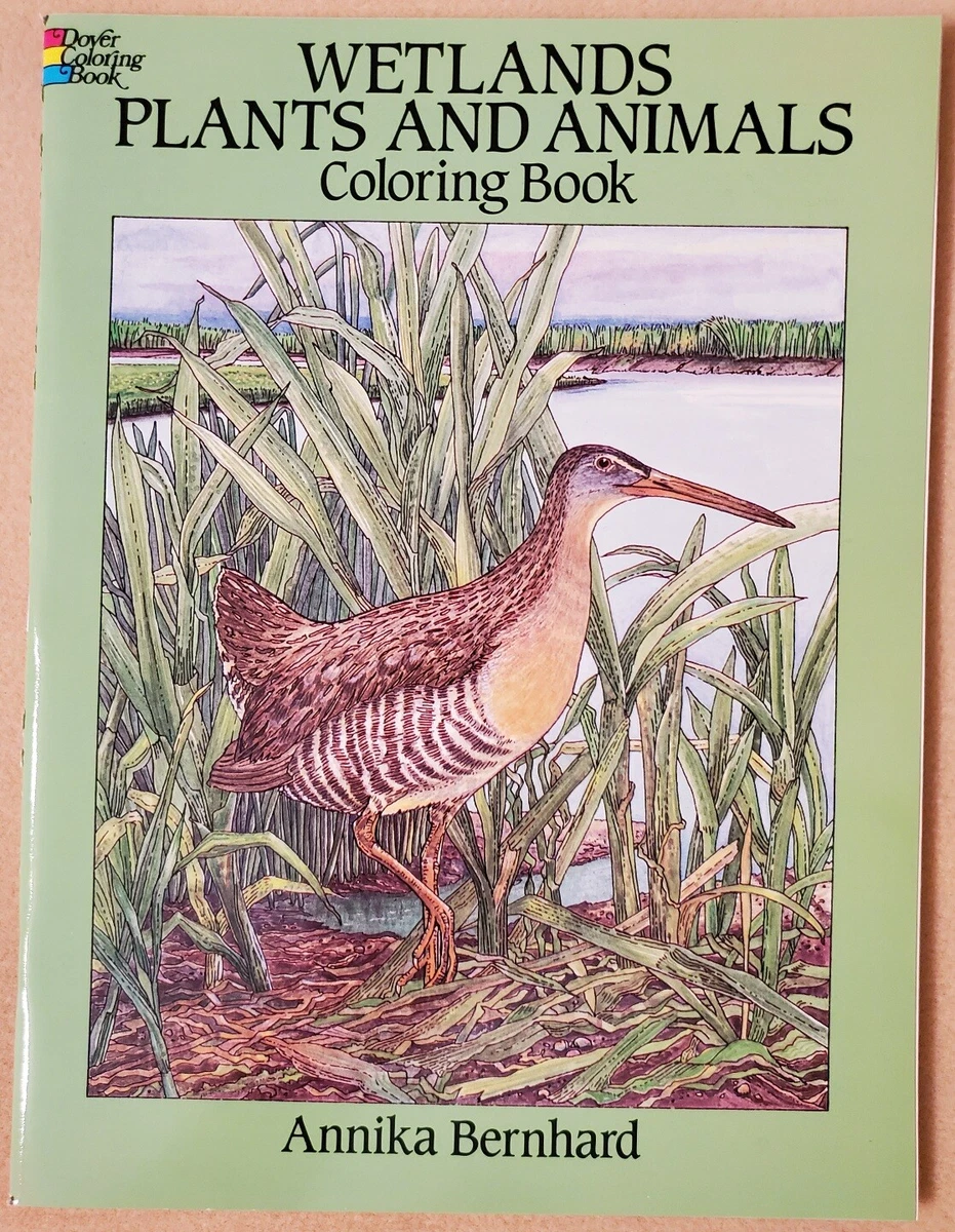 Wetlands Animals Coloring Pages