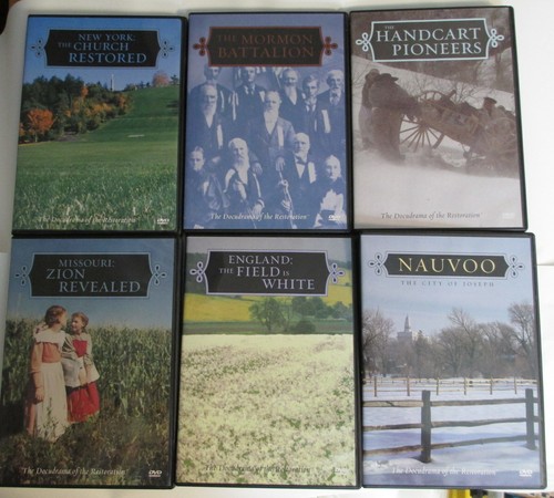 Docudrama of the Restoration lot of 6 dvds Living Scriptures Mormon LDS ...