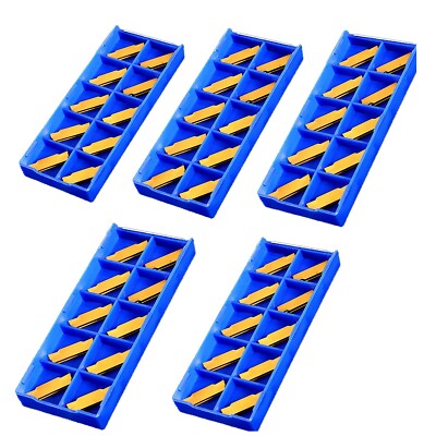 50PCS MGMN300-M Carbide Turning Insert Blade for Lathe Holder Tool | eBay