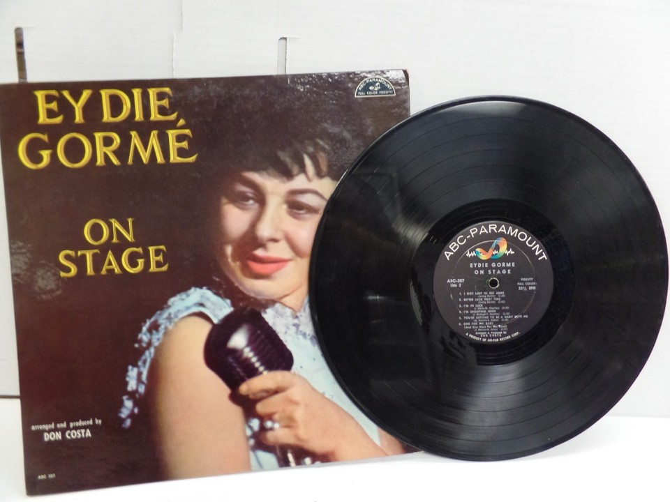 Eydie Gorme On Stage ABC Paramount ABC-307 072216DBE | eBay