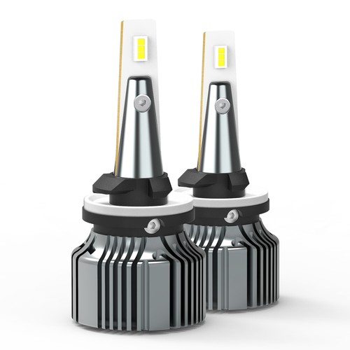 2PCS 894 881 889 898 LED Fog Light Bulb 4000LM 6500K High Power Bright ...