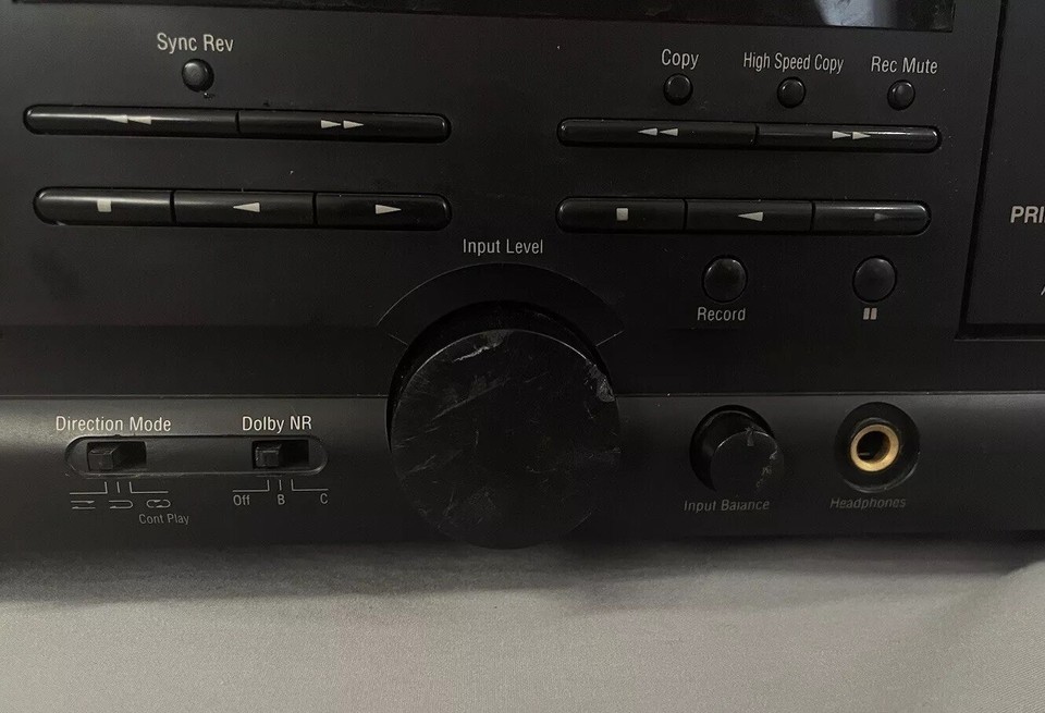 Harman Kardon DC520 Dual Cassette Deck Tape Player With Auto Reverse ...