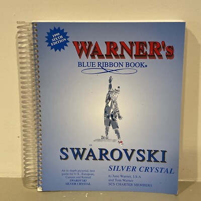 1999 Warner's Blue Ribbon Book Swarovski Beyond Silver Crystal Guide ...