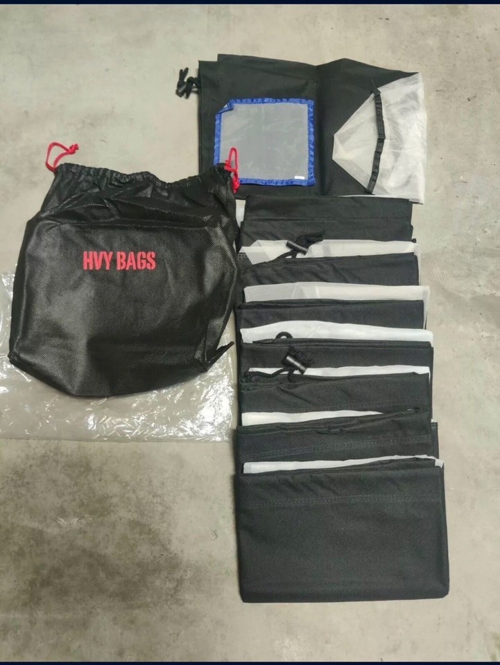 Bubble Bags 5 Gallon 5 Bag Set Herbal Ice Bubble Hash Bags Essence ...