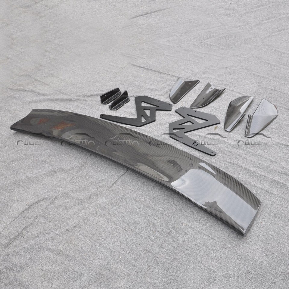 Carbon Fiber Spoon Type Wing Trunk Spoiler For Honda Civic FK7 FK8 ...
