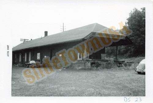 Vtg 1967 Railroad Train Photo RR Station P00696 | eBay