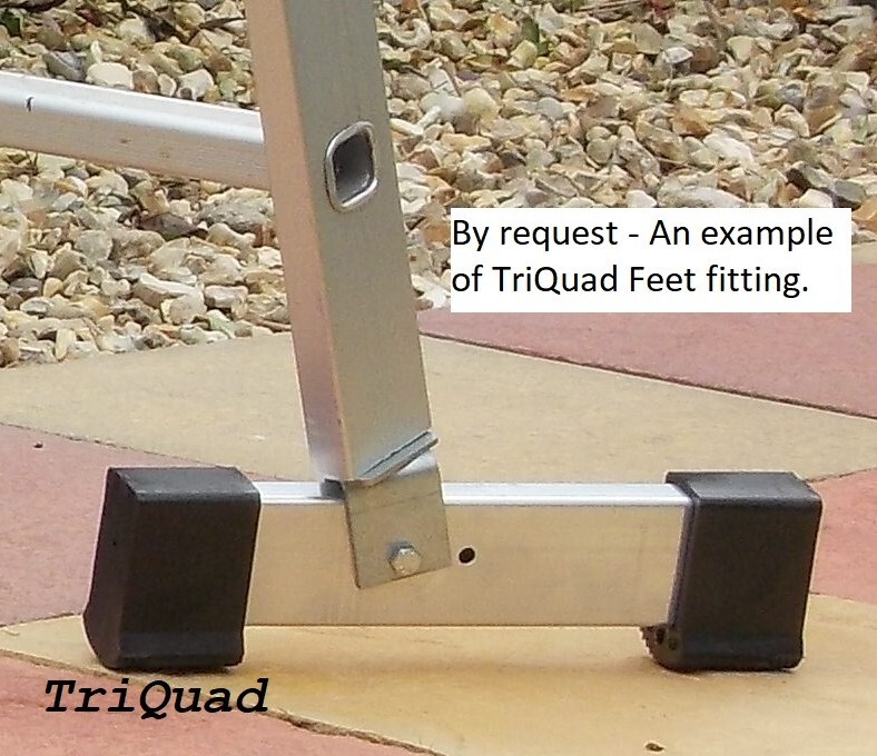 Ladder Stabiliser Bar Feet (TriQuad). | eBay UK