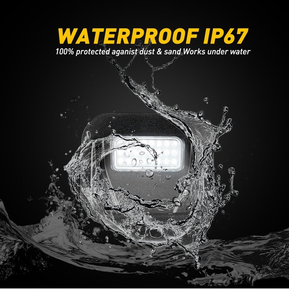 2X LED MultiPro Tailgate Step Light For GMC Sierra 2500 HD 3500 HD 2020 ...