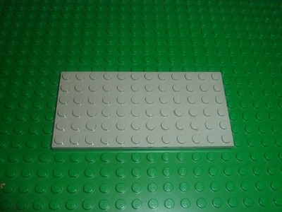 LEGO Plaque Plate 6x12 Oldgray ref 3028 Set 10129/10030/10221/1552/7180 ...