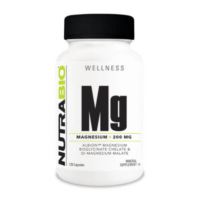 NutraBio - Mg Magnesium - 120 Capsules | eBay