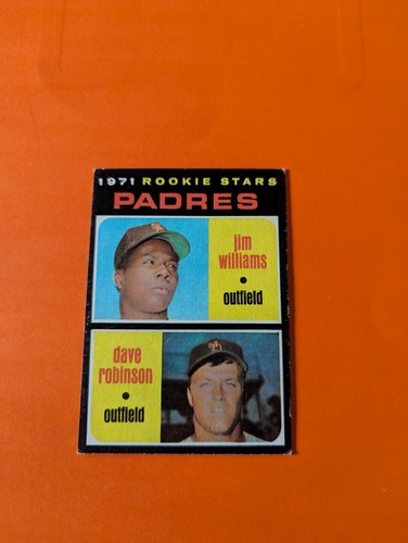 1971 Topps Baseball #262 Jim Williams/Dave Robinson San Diego Padres ...