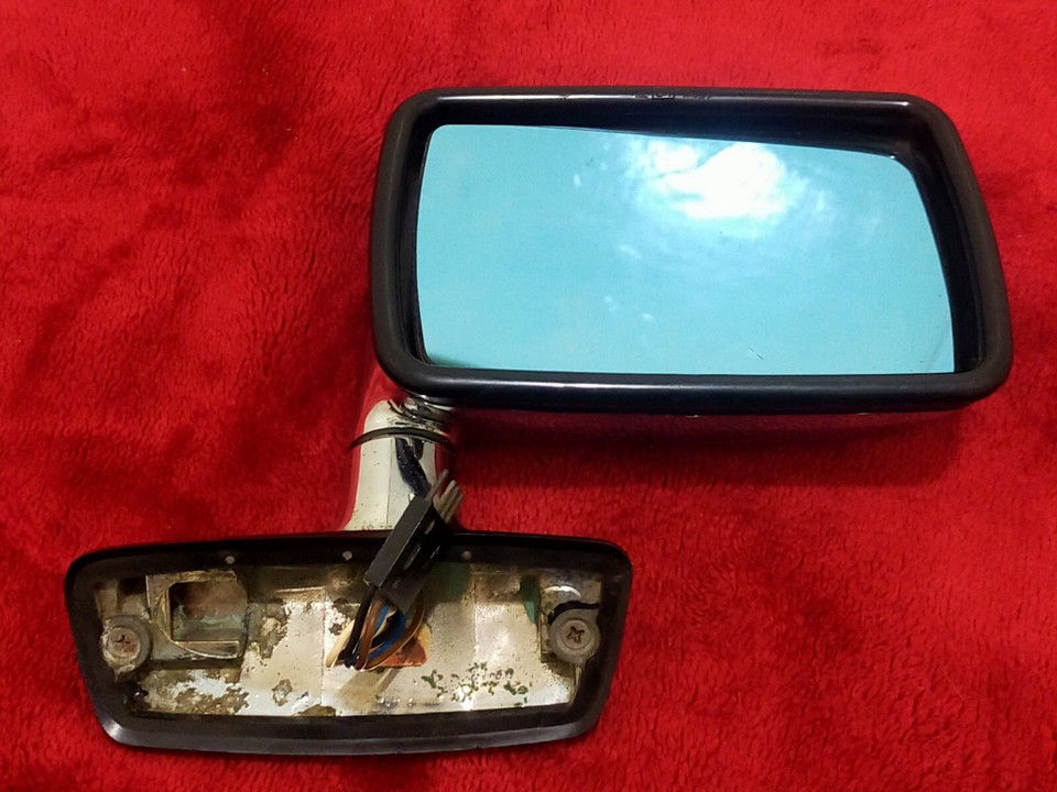 NOS GENUINE BMW E3 E9 E21 Electric Side Mirror with SOME IMPERFECTIONS ...