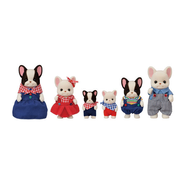 Sylvanian Families French Bulldog Family Calico Critters Epoch 2022 ...