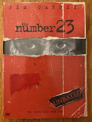 The Number 23 (DVD, 2007, Unrated Theatrical Versions) B 794043106880| eBay
