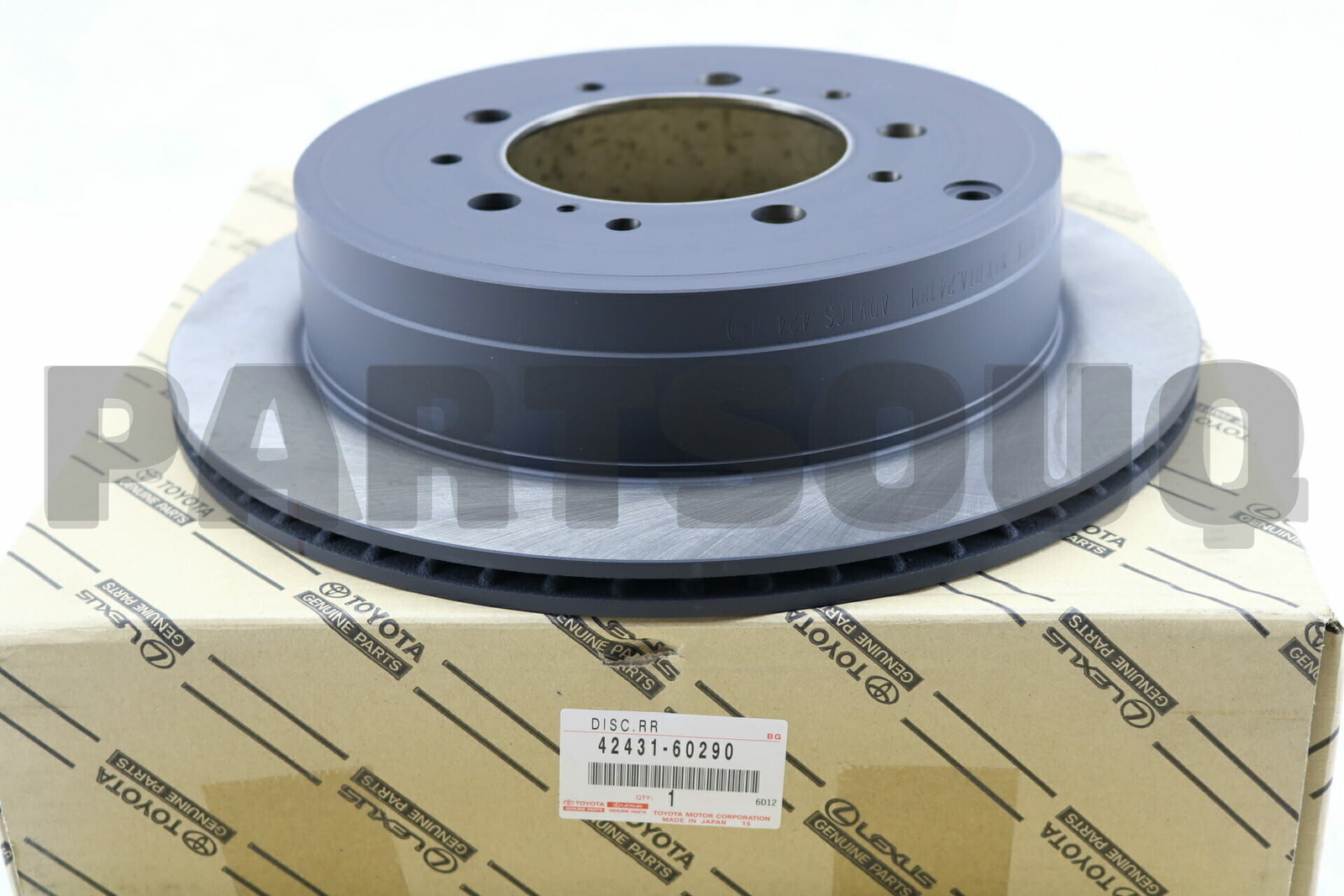 4243160290 Genuine Toyota DISC, REAR 42431-60290 | eBay