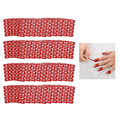 200x Spill-proof Nail Protectors Tapes Cuticle Guard Anti-Oil Nail ...