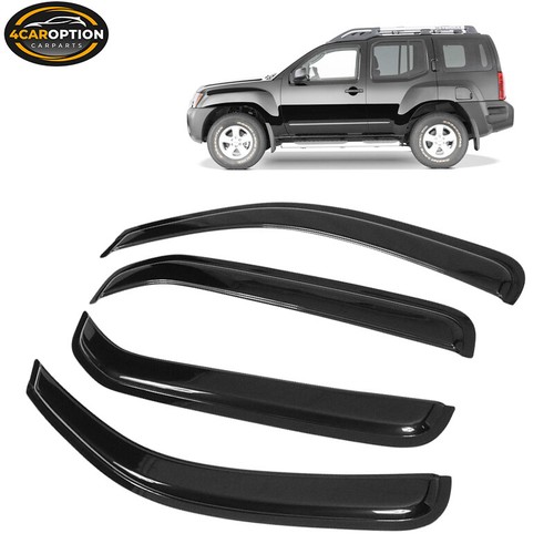 Fits 05-16 Nissan Xterra N50 Window Visors Rain Sun Guard Vent ...