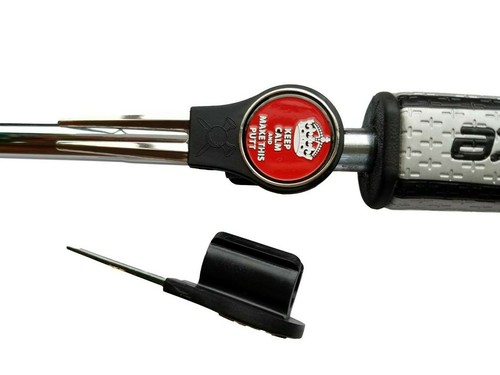 New Putter Mounted Divot Tool and Ball Marker - Keep Calm - Make Putt ...