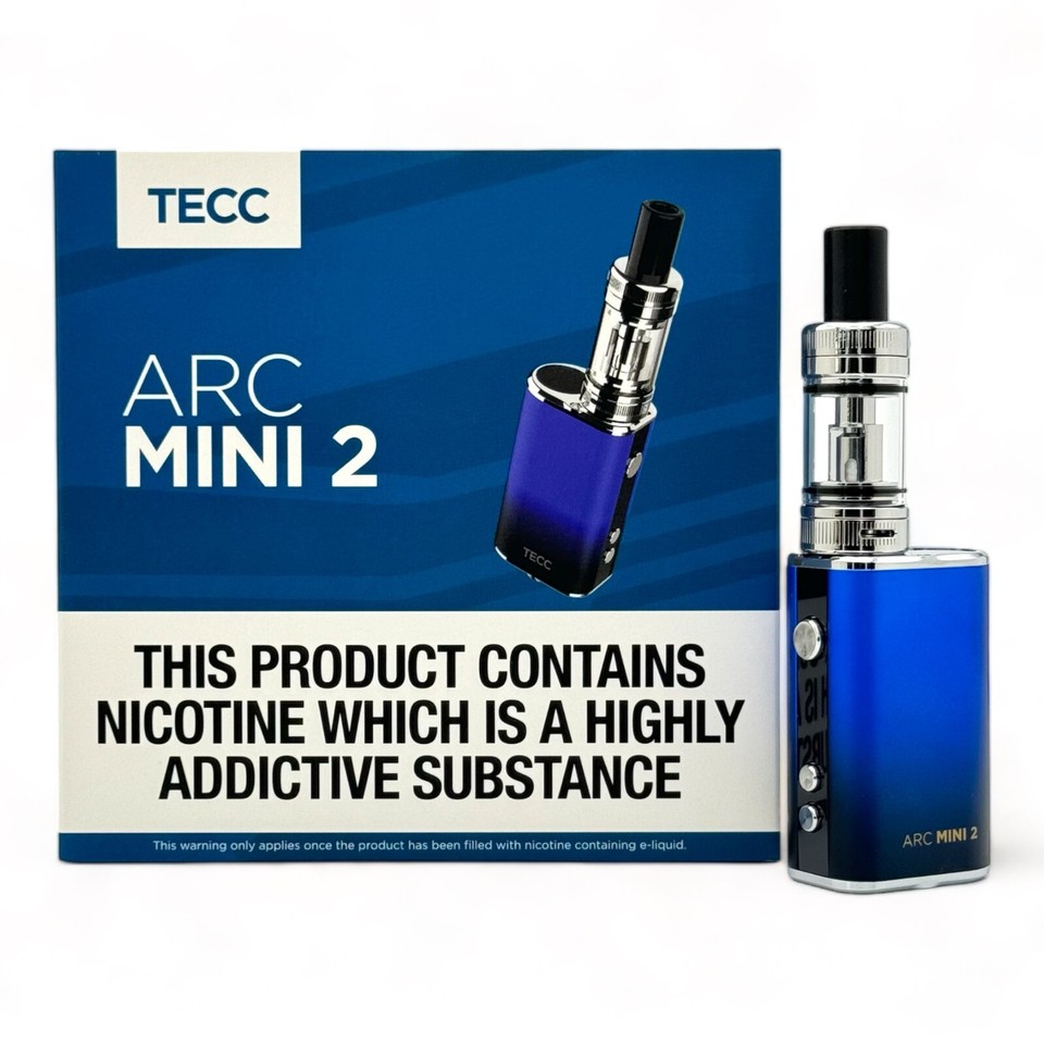 TECC® Arc Mini 2 Kit E-Cigarette Mod E-Cig Vape Device or EN 2ml TanK ...