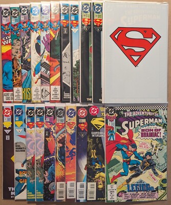 The Adventures of Superman lot of 21 comics | eBay