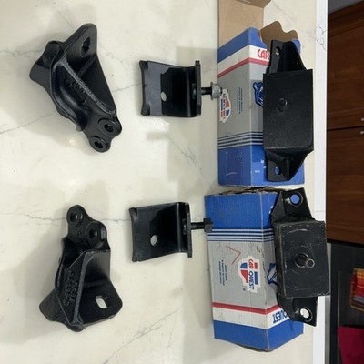 1963 1965 ORIGINAL MUSTANG FALCON MOTOR ENGINE FRAME MOUNTS 260 289 GT ...
