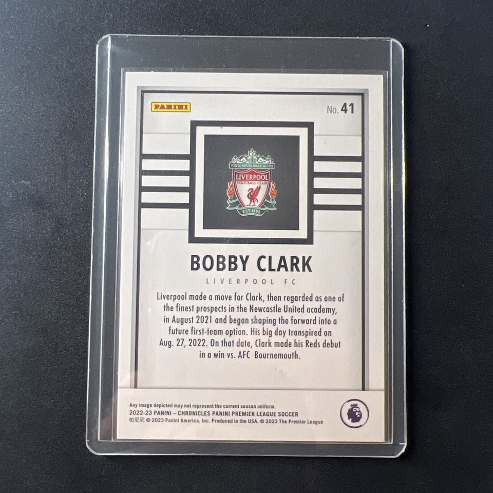 2022-23 Panini Chronicles EPL Liverpool RC Bobby Clark Atomic 19/23 | eBay
