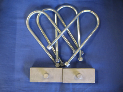 MG MGB ROADSTER or GT REAR LOWERING BLOCK AND U BOLTS KIT SALISBURY ...
