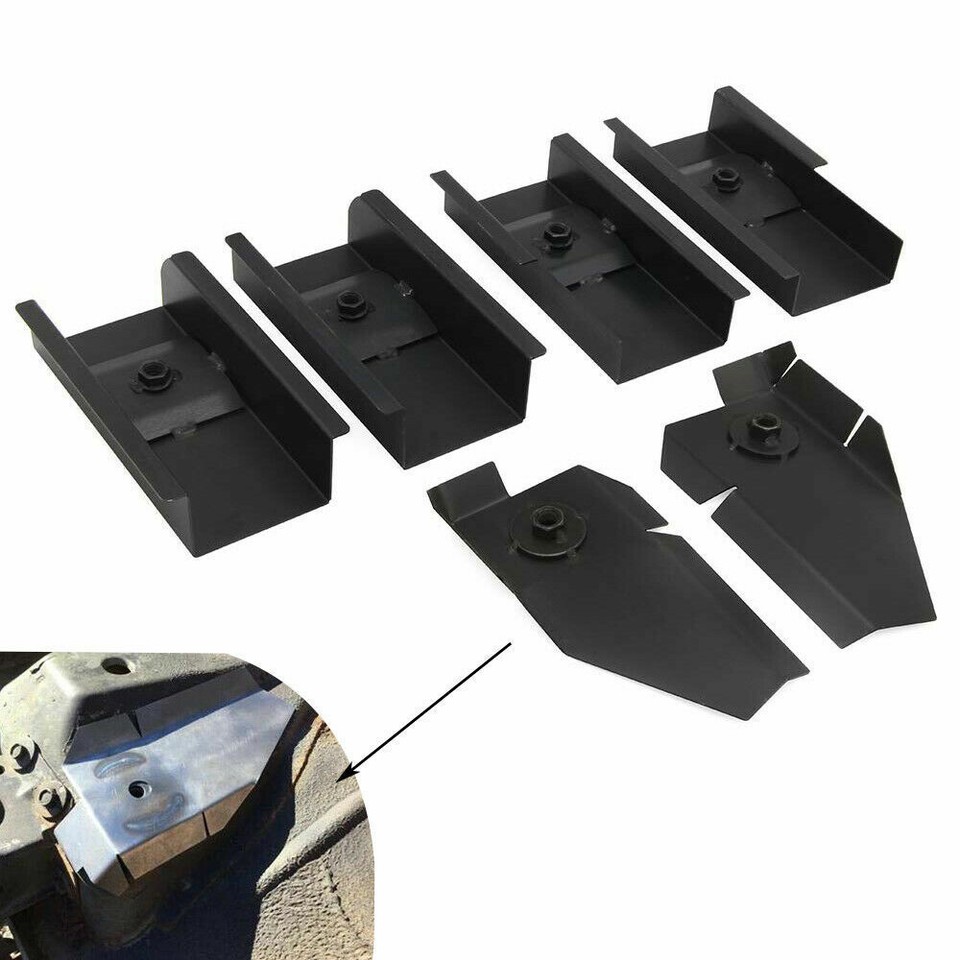 Full Tub Body Mount Repair Kit Front Rear Middle for Jeep Wrangler TJ ...