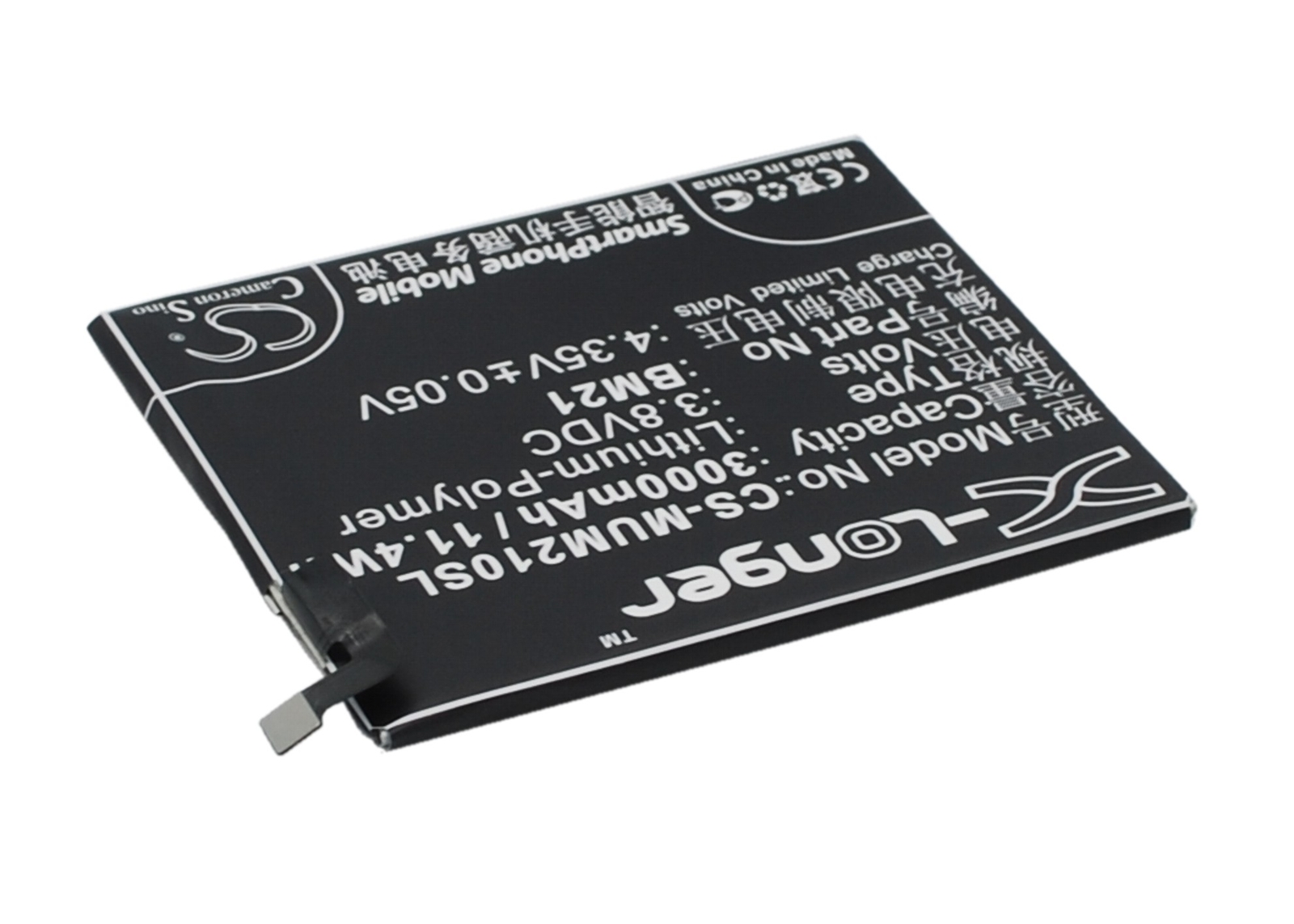 Bm21 Battery for XIAOMI Mi Note Libra 3000mah / 11.40wh for sale online ...