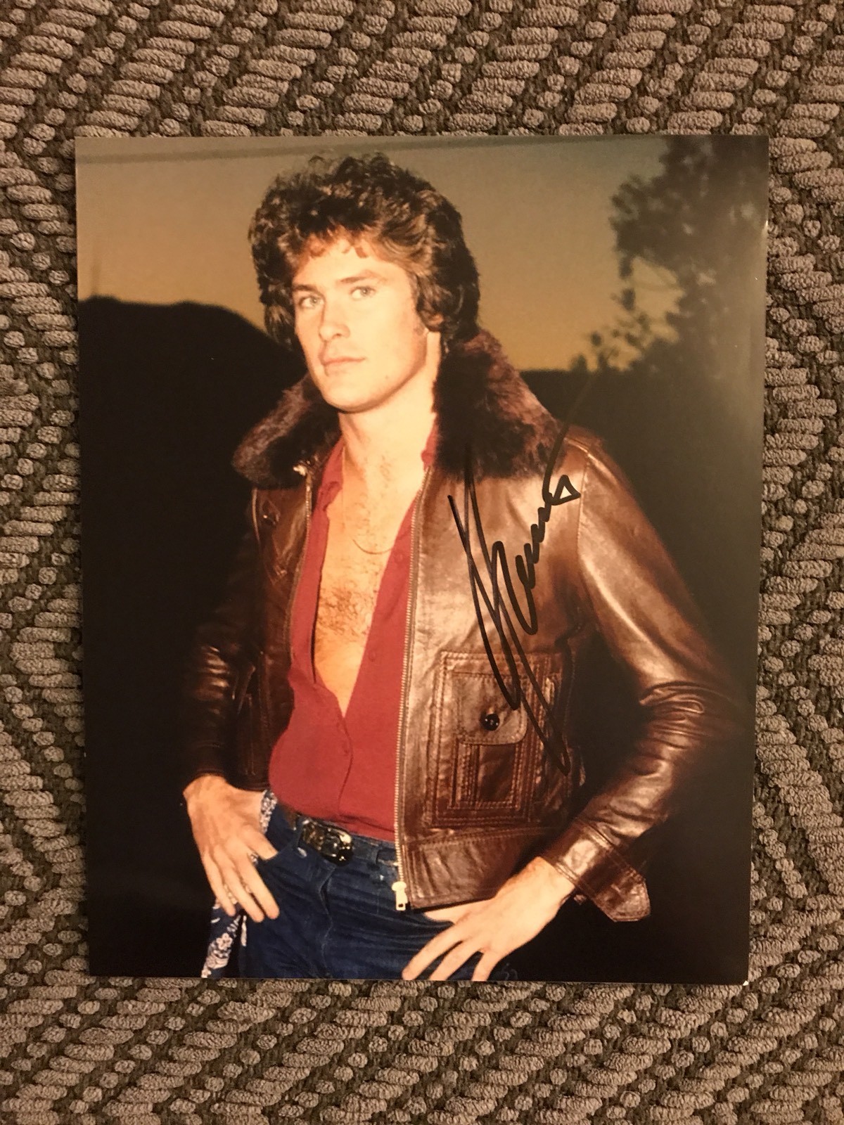 David Hasselhoff Signed 8x10 Photo Autographed Bay Watch Knight Rider ...