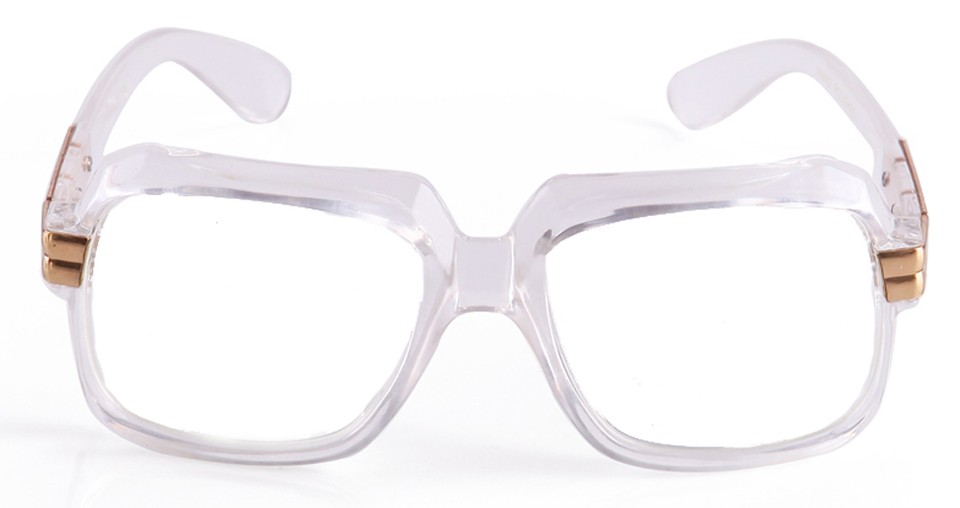 Rapper Hip Hop DJ Glasses Clear Lens Over sized Clear Lens Glasses ...