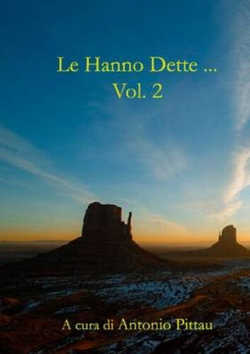 Le Hanno Dette ... Vol.2 [Italian] by Pittau, Antonio 9781326337605 | eBay