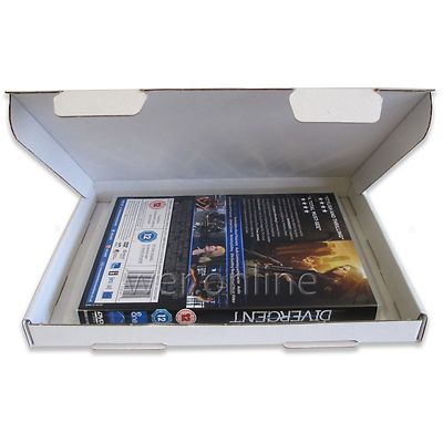 WHITE C5 A5 SIZE BOX LARGE LETTER STRONG CARDBOARD SHIPPING MAILING ...