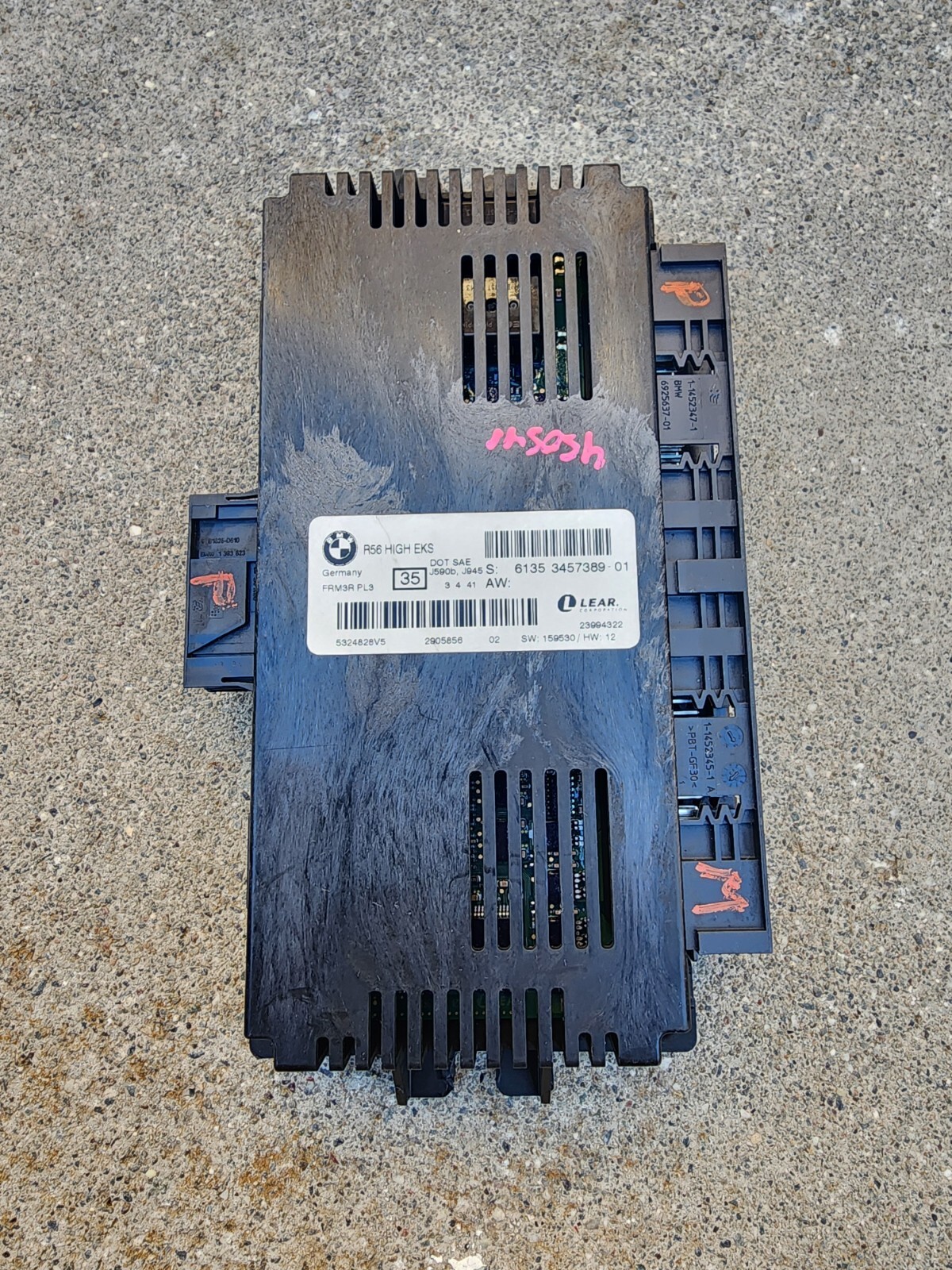 10-13 MINI COOPER R56 HIGH EKS FOOTWELL BODY CONTROL MODULE 6135 ...