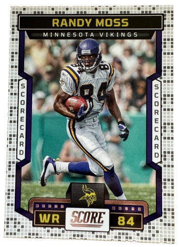 2023 Panini Score Randy Moss #118 Scorecard | eBay