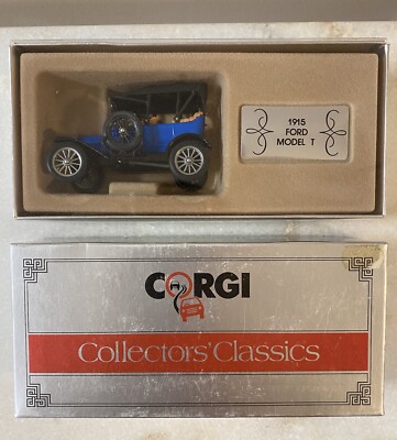Vintage Corgi Collectors' Classics 1915 Blue Ford Model T Limited ...