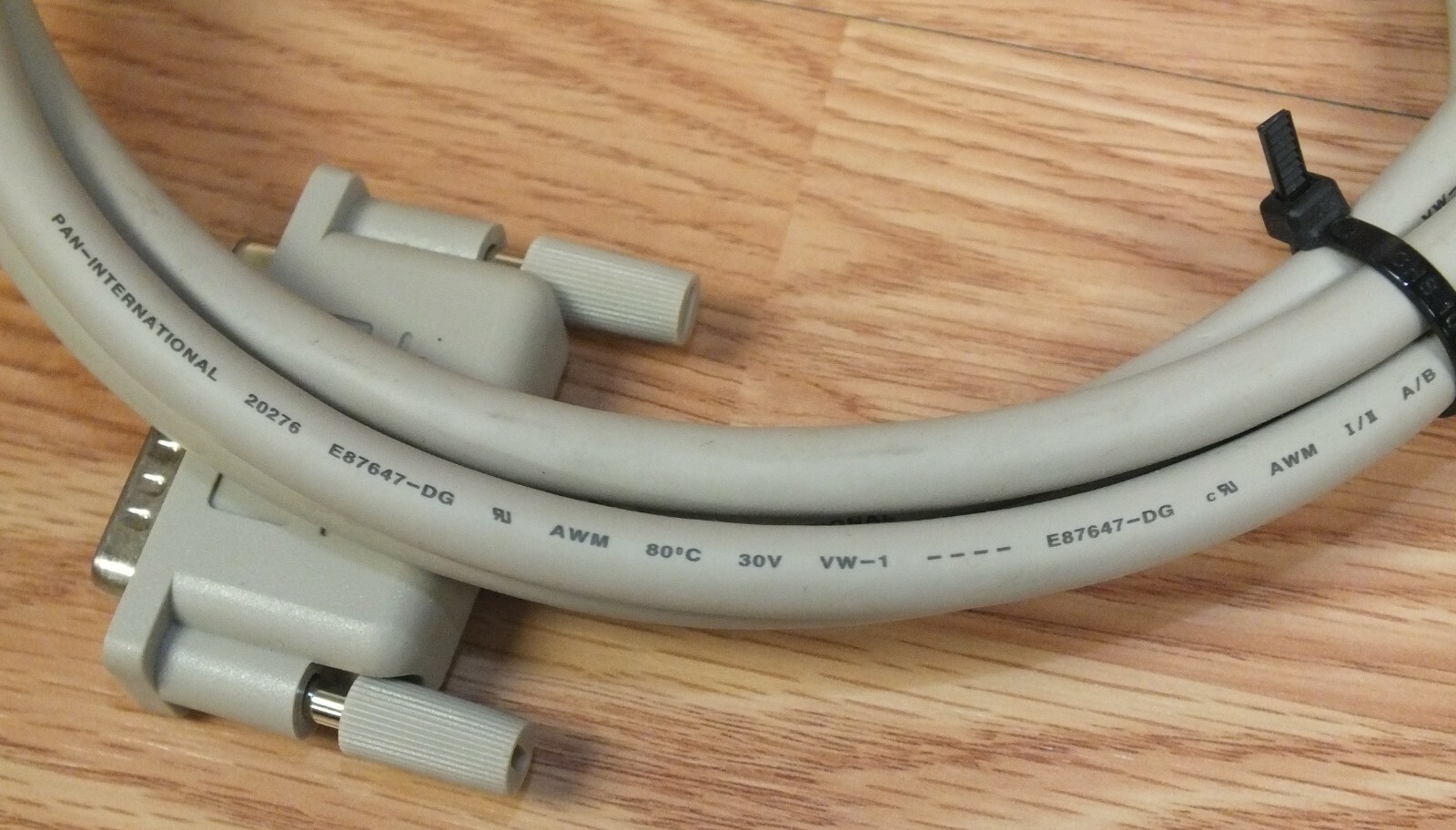 Vintage Pan International (20276) E87647-DG AWM 30V 25 Pin Computer ...