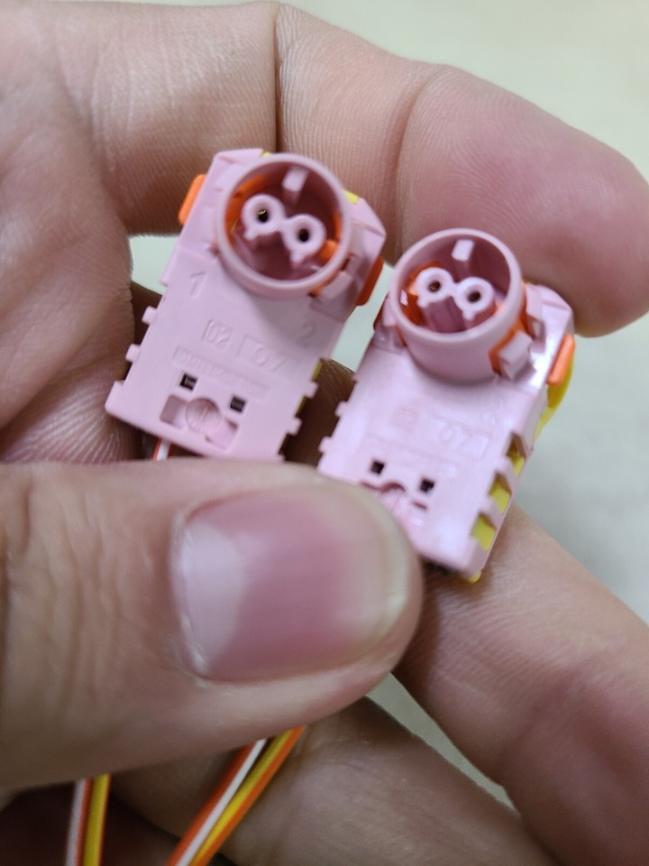 Lot of 2 Delphi PBT GF15 2 Pin Female Connector | eBay