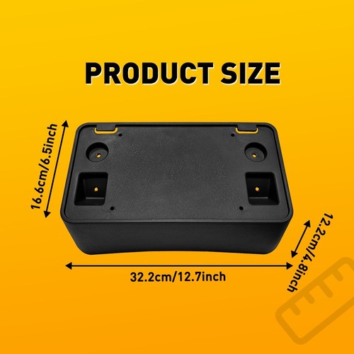 License Plate Brackets Front Bumper Black for Chevrolet Colorado 21-22 ...