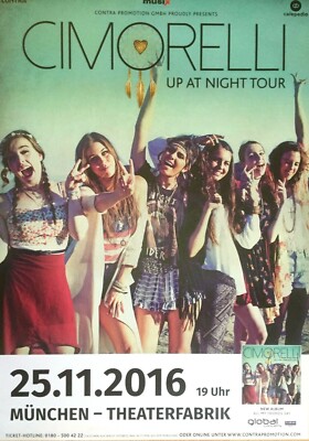 CIMORELLI 2016 MÜNCHEN . - orig. Concert Poster - Konzert Plakat - DIN ...