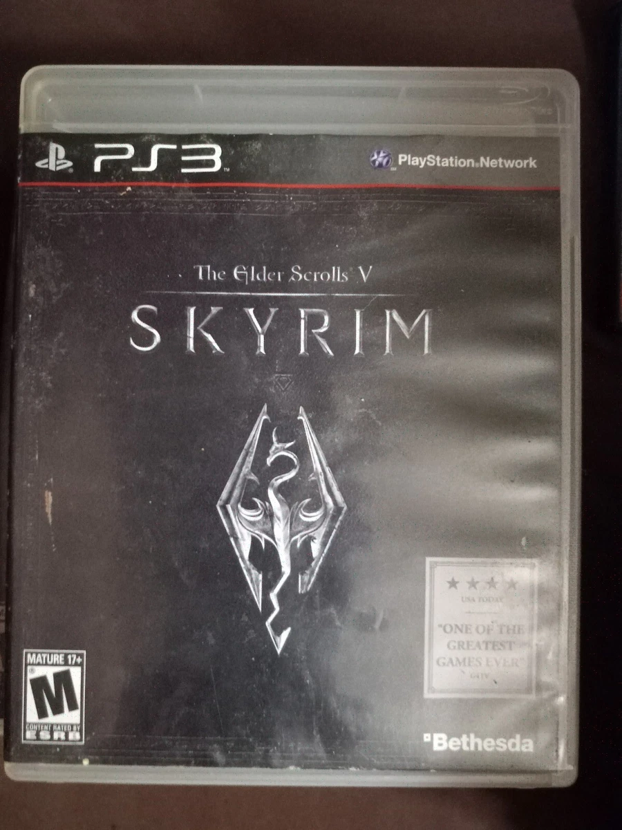 Skyrim Case Ps3