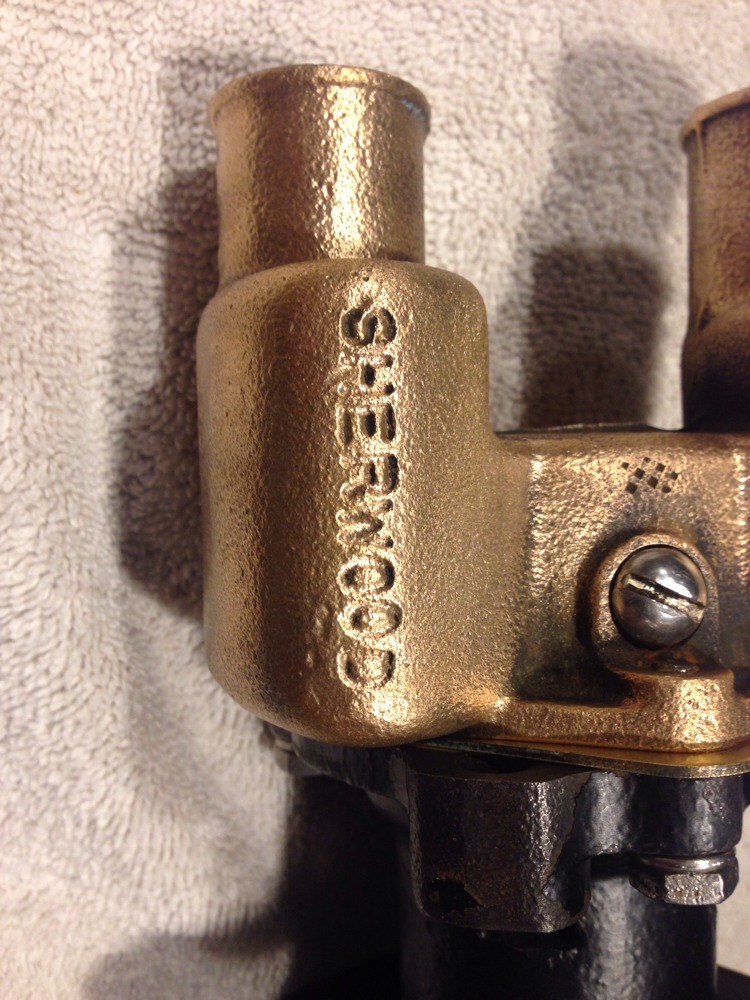 Sherwood G9903 Raw Water Sea Pump Rebuilt Volvo Penta 3857794 3851700 ...