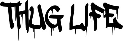 Thug Life vinyl decal sticker car truck boat wall macbook - U Pick ...